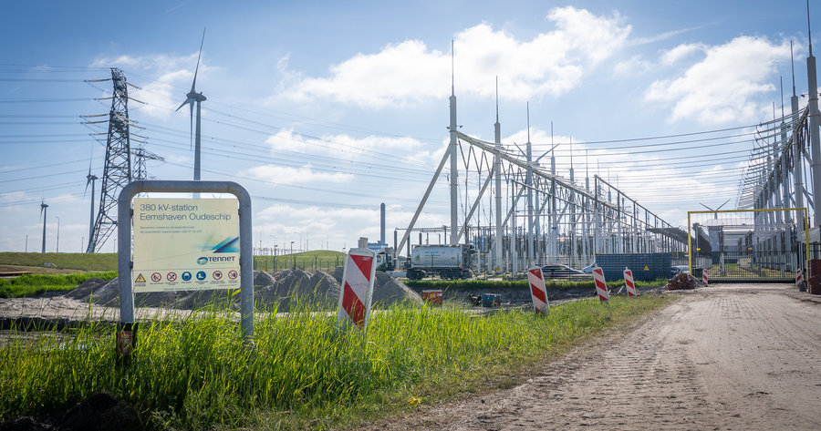 Uitbreiding hoogspanningsstation Eemshaven-Oudeschip 380 kV